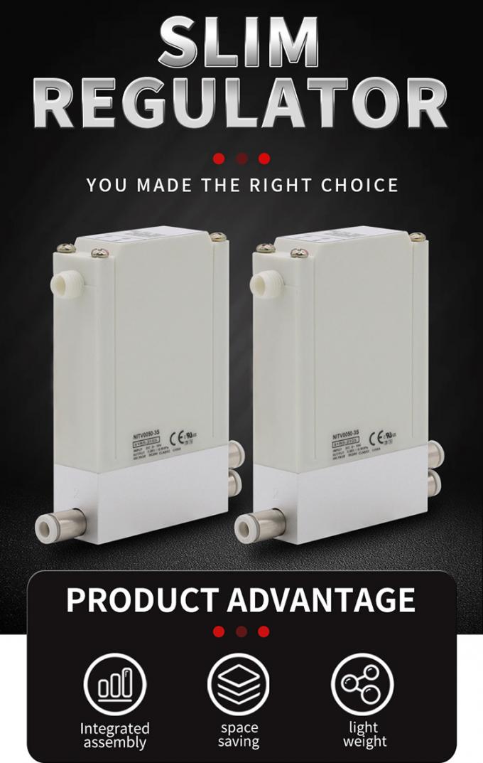 Ip65 Digital Pneumatic Regulator , DC24V Digital Air Pressure Regulator